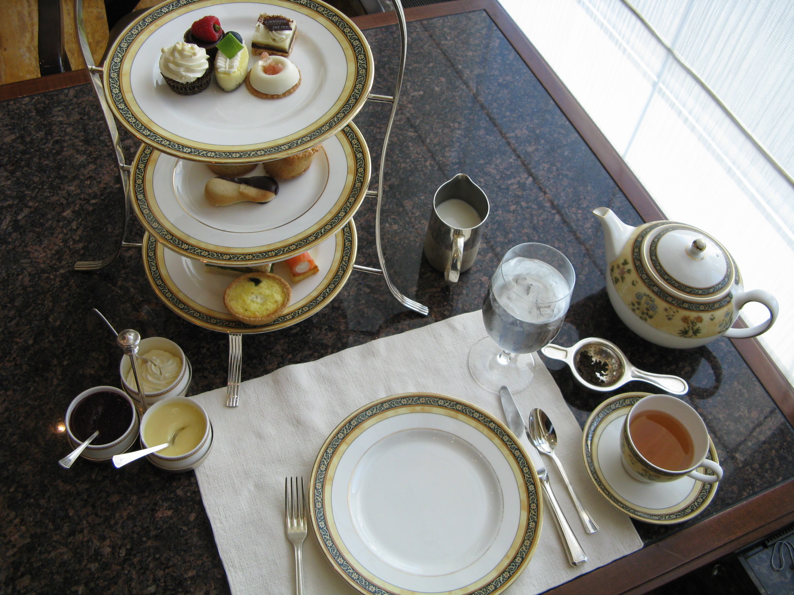Afternoon Tea at The Peninsula Hotel, Chicago