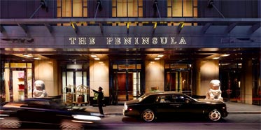 Afternoon Tea at The Peninsula Hotel, Chicago