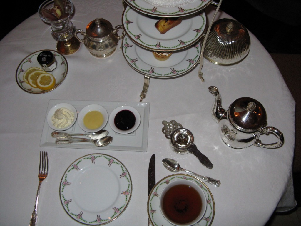 Afternoon Tea at St. Regis Hotel, New York