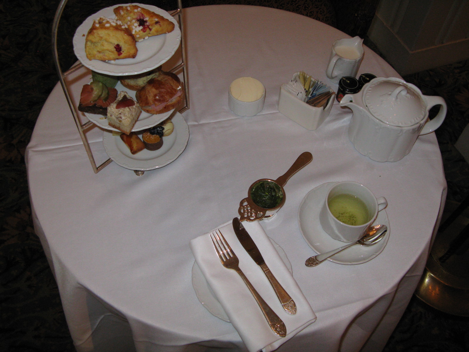 Afternoon Tea at The Waldorf Astoria, New York City
